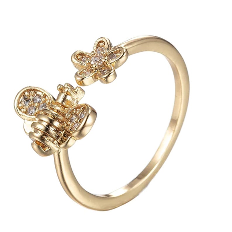 Gold Bee Ring – Godfullness