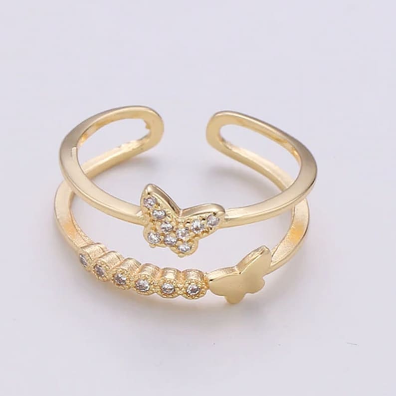 Gold Butterfly Ring – Godfullness