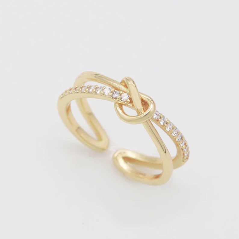 Gold Twisted Knot Ring – Godfullness